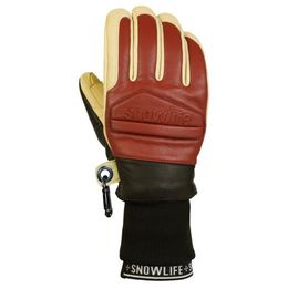 Snowlife - Women's Classic Leather Glove - Handschuhe Gr Unisex S rot