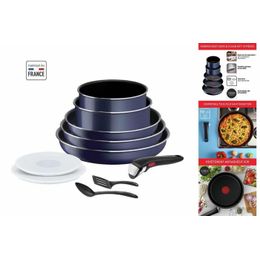 Tefal Kochtopf Tefal Topfset L1579102 10 Stücke