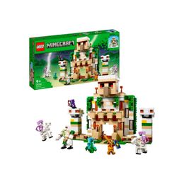 Lego® Konstruktionsspielsteine Minecraft Die Eisengolem-Festung