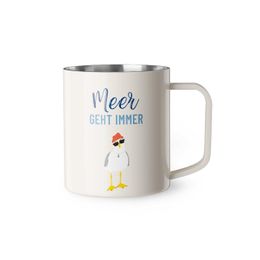 La Vida Tasse Thermobecher Thermotasse Isolierbecher Edelstahl La Vida MEERFREUNDE