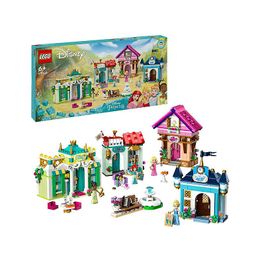 Lego Disney Princess 43246 Prinzessinnen Abenteuermarkt Bausatz, Mehrfarbig