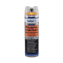 TecLine Fluoromarker Schreibspray, 500 ml - leuchtorange - Beko
