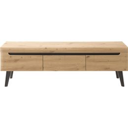 Lowboard Inosign "Torge" Sideboards Gr. B/H/T: 160 cm x 50 cm x 40 cm, 3, braun (eiche artisan dekor) Lowboards