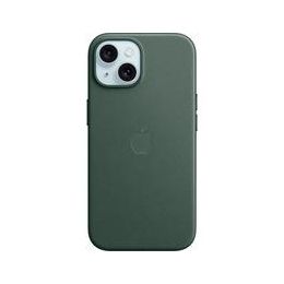 Apple Feingewebe Case mit MagSafe, Handyhülle dunkelgrün, iPhone 15 Typ: Handyhülle Geeignet für: iPhone 15 Material: Feintwill