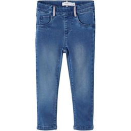 name it Slim-fit-Jeans NMFSALLI SLIM DNM LEGGING 1380-TO NOOS, blau