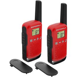 Motorola Talkabout T42 - Red - Twin Pack
