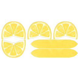 buttinette Canvas-Coupon "Zitronen", gelb