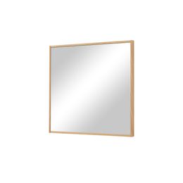 Möbel Kraft Spiegel - holzfarben - Glas , Aluminium, Holz - 60 cm - 62 cm - 4 cm - Möbel Kraft