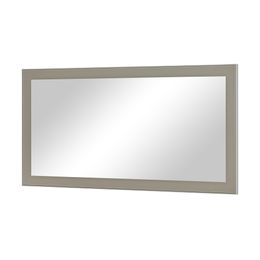 Möbel Kraft Spiegel - beige - Glas , Aluminium, Holzwerkstoff - 120 cm - 60 cm - 3 cm - Möbel Kraft