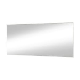 Möbel Kraft Spiegel - weiß - Glas , Aluminium, Holzwerkstoff - 123 cm - 62 cm - 2,5 cm - Möbel Kraft