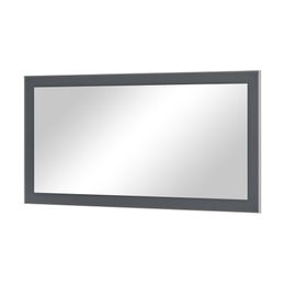 Möbel Kraft Spiegel - grau - Glas , Aluminium, Holzwerkstoff - 120 cm - 60 cm - 3 cm - Möbel Kraft