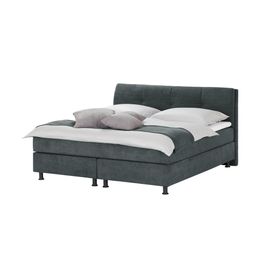 SKAGEN BEDS Boxspringbett Vegg Towel - grau - Materialmix - 205 cm - 112,5 cm - Möbel Kraft