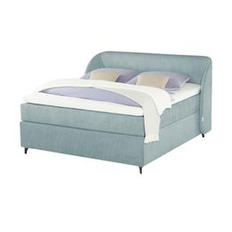 Jette Home Boxspringbett Jette Embrace - blau - Materialmix - 178 cm - 126,5 cm - Möbel Kraft