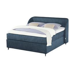 Jette Home Boxspringbett Jette Embrace - blau - Materialmix - 218 cm - 126,5 cm - Möbel Kraft