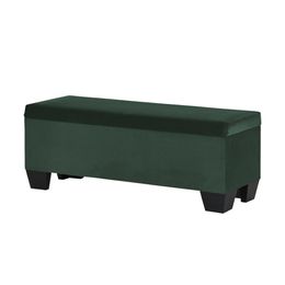 Boxi Bettbank mit Stauraum Boxi - grün - Materialmix - 123 cm - 47 cm - 42 cm - Möbel Kraft