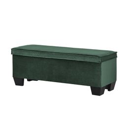 Boxi Bettbank mit Stauraum Boxi - grün - Materialmix - 123 cm - 47 cm - 42 cm - Möbel Kraft