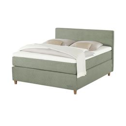 Jette Home Boxspringbett Jette Flex - grün - Materialmix - 165 cm - 120,5 cm - Möbel Kraft