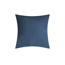SKAGEN BEDS Dekokissen Skagen - blau - 100% Polyester - 55 cm - 55 cm - Möbel Kraft