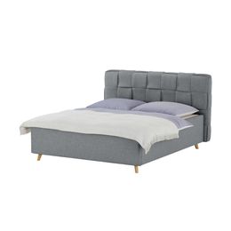 Kollektion Kraft Polsterbettgestell Veifa - grau - Materialmix - 226 cm - 103 cm - Möbel Kraft