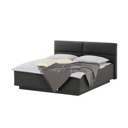 Kollektion Kraft Polsterbettgestell Fara - grau - Materialmix - 162 cm - 102 cm - Möbel Kraft