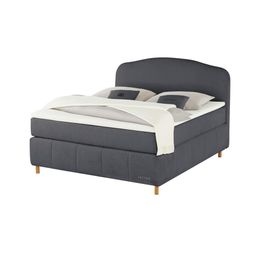 Jette Home Boxspringbett Jette Cloud - grau - Materialmix - 202 cm - 132,5 cm - Möbel Kraft