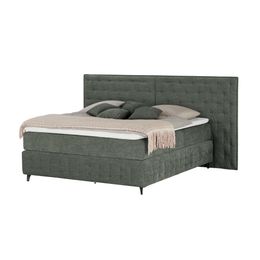 Kings and Queens Boxspringbett Fjell - grün - Materialmix - 240 cm - 130 cm - Möbel Kraft