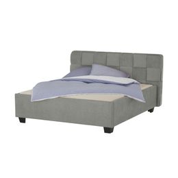 Kollektion Kraft Polsterbettgestell Veifa - grau - Materialmix - 166 cm - 103 cm - Möbel Kraft