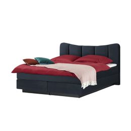 SKAGEN BEDS Boxspringbett Dalur - blau - Materialmix - 180 cm - 110 cm - Möbel Kraft