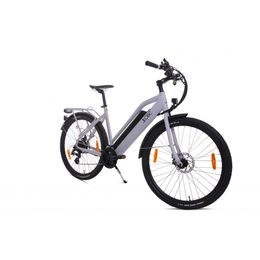Llobe Voga Bianco Alu Elektro Trekking- Bike 27,5 Zoll 21 Gang Shimano-Altus-Kettenschaltung