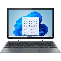 Lenovo IdeaPad Duet 5i, 2-in-1 Notebook, mit 12,4 Zoll Display Touchscreen, Intel® Core™ i7 1355U Prozessor, 16 GB RAM, 512 SSD, Iris® Xe, Storm Grey, Windows 11 Home (64 Bit)