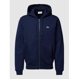 Lacoste Sweatjacke mit Logo-Patch