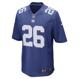 Nike NFL New York Giants (Saquon Barkley) American-Football-Spieltrikot für Herren - Blau