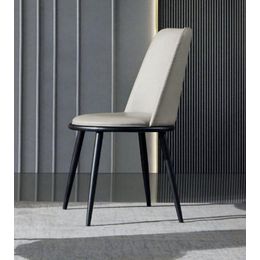 JVmoebel Esszimmerstuhl Esszimmermöbel Stilvoller Stuhl Luxus Polster Designer Holz Einsitzer (1 St)