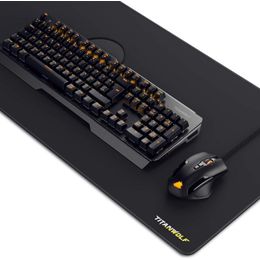 Titanwolf Mechanische Tastatur ALUMAR MMO 10800dpi Gaming Maus Specialist Tastatur- und Maus-Set