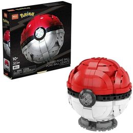 Mattel® Konstruktions-Spielset Mega Construx Pokémon Jumbo Poke Ball Pokemon (HBF53)