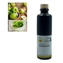 Dufte Momente Sauna-Aufgussset Apfel Minze 200ml in schwarzer Steinzeugflasche (1-tlg) vegan und ohne Tierversuche