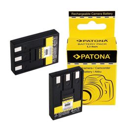 Patona 2x Akku für Canon NB-3L IXUS 700 Kamera-Akku Ersatzakku Kamerakku 750 mAh (3