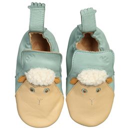 Easy Peasy - Leder-Krabbelschuhe BLUBLU MOUTON in bunt, Gr.25