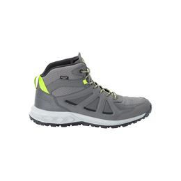 Jack Wolfskin Wanderschuh »WOODLAND 2 TEXAPORE MID M« pebble-grey UK85-EU425 UK85-EU425 Multifunktionaler Wanderschuh