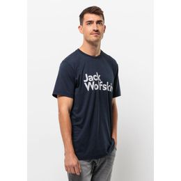 Jack Wolfskin T-Shirt »BRAND T M« night-blue L (52) L (52) Funktionales T-Shirt
