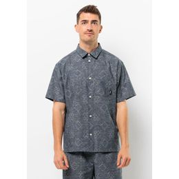Jack Wolfskin Kurzarmhemd »KARANA SHIRT M« night-blue M (50) - Normalgrößen Normalgrößen M (50) Gute Luftzirkulation
