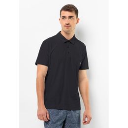 Jack Wolfskin Poloshirt »TERRAL POLO M« black M (50) M (50) Funktionales Polohemd
