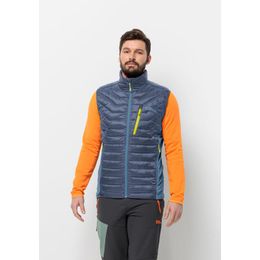 Jack Wolfskin Funktionsweste »ROUTEBURN PRO INS VEST M« evening-sky M (50) M (50) Stretch-Fleece-Einsätze