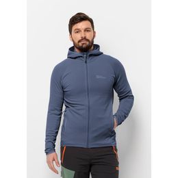Jack Wolfskin Fleecejacke &raquo;BAISELBERG HOODED FZ M&laquo; mit Kapuze evening-sky XL (54/56) XL (54/56) Fleecejacke