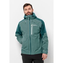 Jack Wolfskin Funktionsjacke »EAGLE PEAK 2L JKT M« mit Kapuze jade-green M (50) M (50) Innentasche