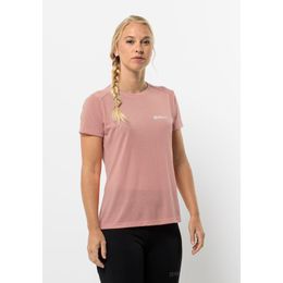 Jack Wolfskin T-Shirt »VONNAN S/S T W« rose-dawn XL (46) XL (46) Funktionales T-Shirt
