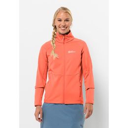 Jack Wolfskin Fleecejacke »ALPGRAT FZ W« digital-orange L (42/44) L (42/44) Elastische Fleece-Jacke