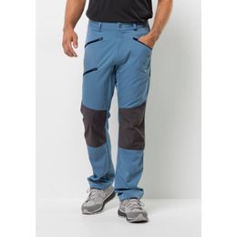 Jack Wolfskin Trekkinghose &raquo;HIKING ALPINE PANTS M&laquo; elemental-blue 54 - Normalgr&ouml;&szlig;en Normalgr&ouml;&szlig;en 54 Vorgeformte Knie
