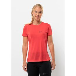 Jack Wolfskin T-Shirt »VONNAN S/S T W« vibrant-red L (42/44) L (42/44) Funktionales T-Shirt
