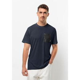 Jack Wolfskin T-Shirt »POCKET KARANA T M« night-blue S (48) S (48) Funktionales T-Shirt